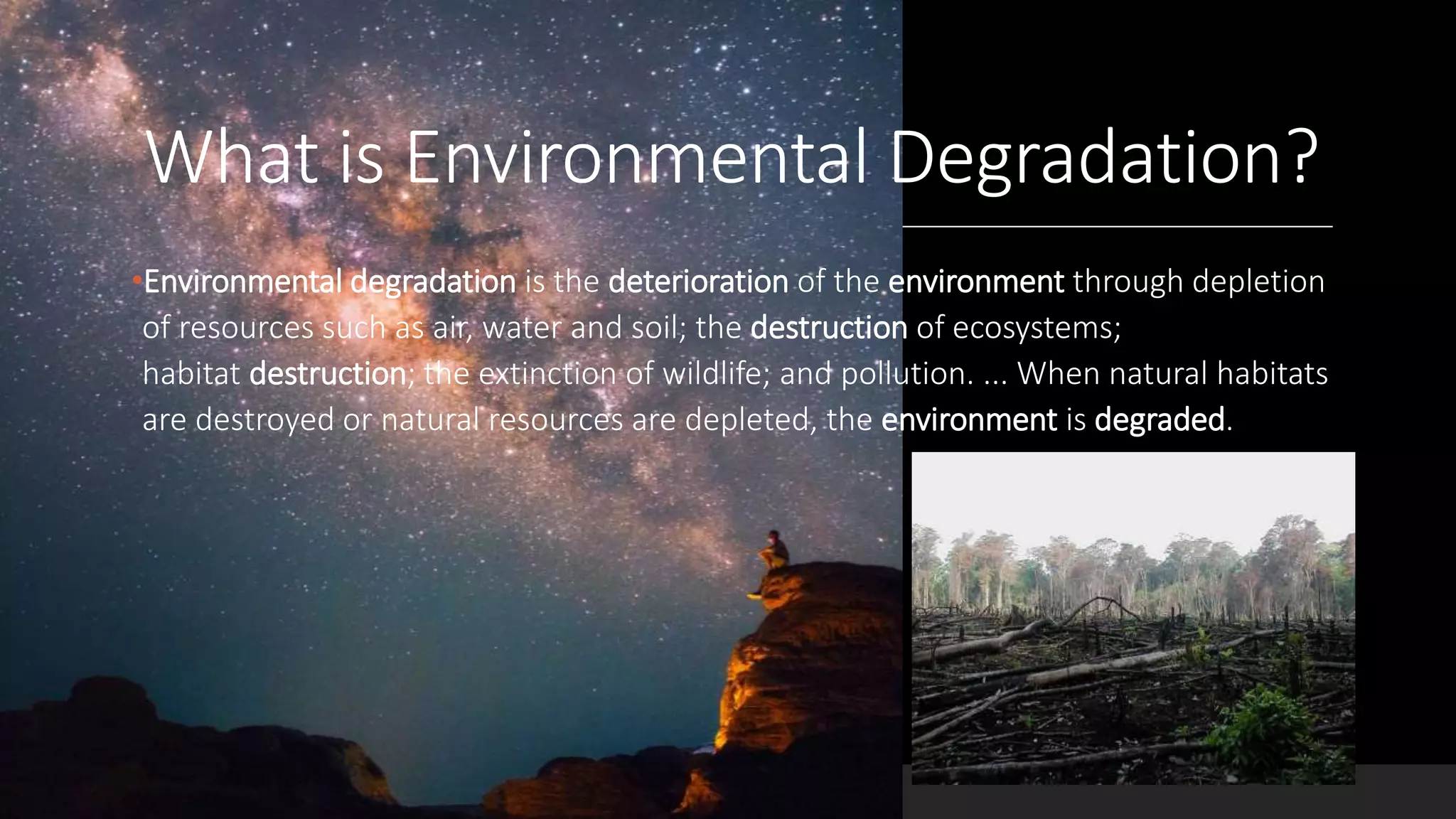 Environment degrading | PPT