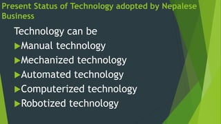 Environment energy & technology | PPTX