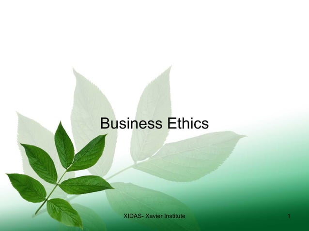 Environment Ethics | PPT