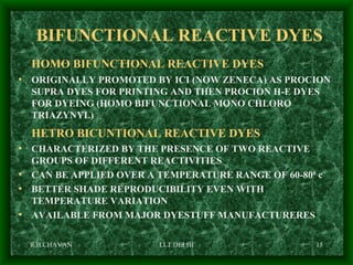 Environment friendly dyeing processes for cotton ppt | PPT