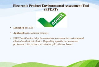 Environment friendly products | PPTX