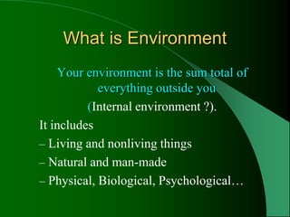 Environment By Green Yatra | PPSX