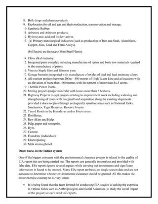 Environment impact assessment | DOCX