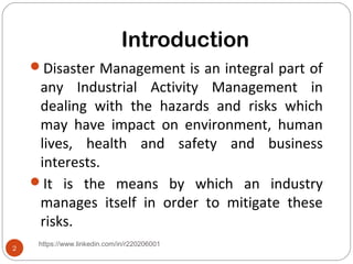 Environment & Industrial disasters | PPT