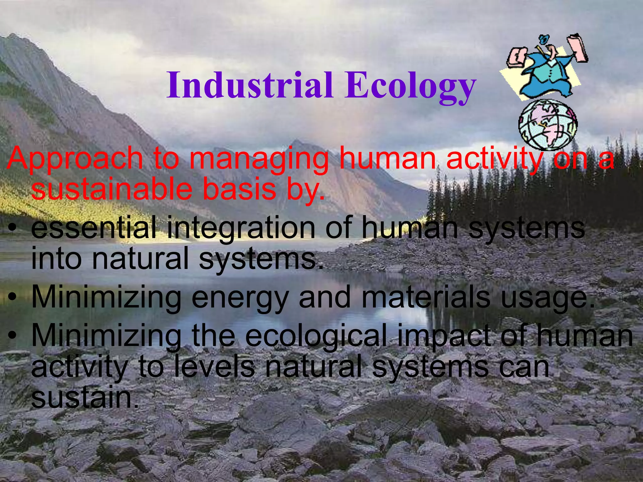 Environment industrial ecology | PPT