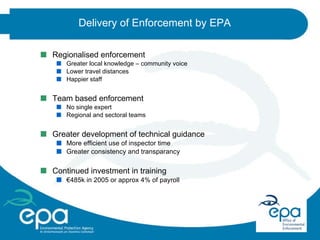 Effective Enforcement of Environmental Regulations | PPT