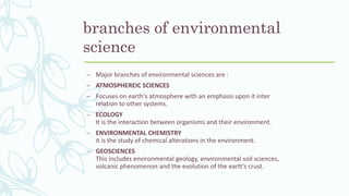 Environment and its introduction | PPTX