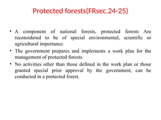 FOREST PROTECTION ACT FOREST ACT AND FOREST REGULATION.pptx