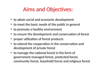 FOREST PROTECTION ACT FOREST ACT AND FOREST REGULATION.pptx
