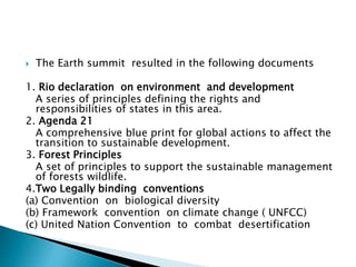 Rio Declaration | PPTX