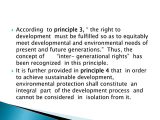 Rio Declaration | PPTX