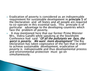 Rio Declaration | PPTX