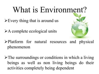 Environmentlly responsible consumption | PPTX