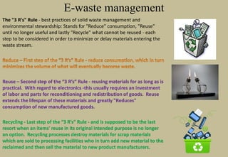 Environment management - waste management | PPTX