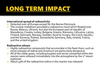 Chernobyl nuclear accident | PPT