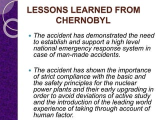Chernobyl nuclear accident | PPTX