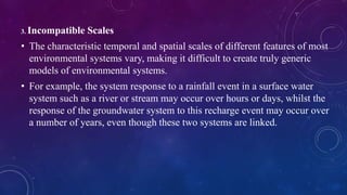 Environment modelling and its environmental aspects | PPTX