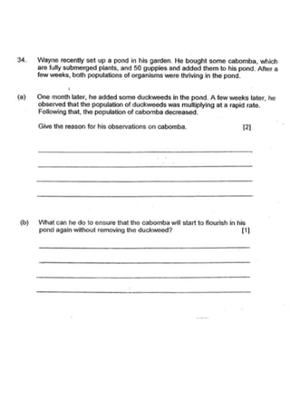 Environment Challenging Questions | PDF | Environment | Science