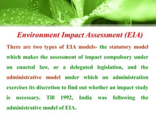 Environment Policies in India for th.ppt