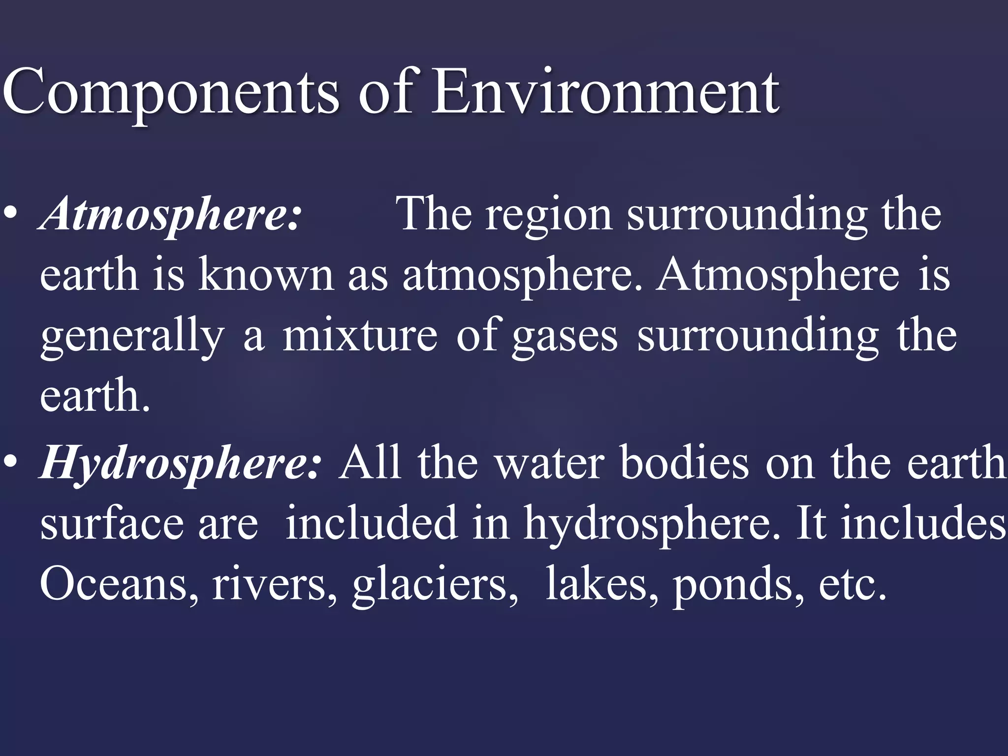 Introduction of Environment | PPTX