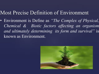Introduction of Environment | PPTX
