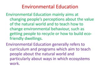 Environmental Education Presentation Unit 1.pptx