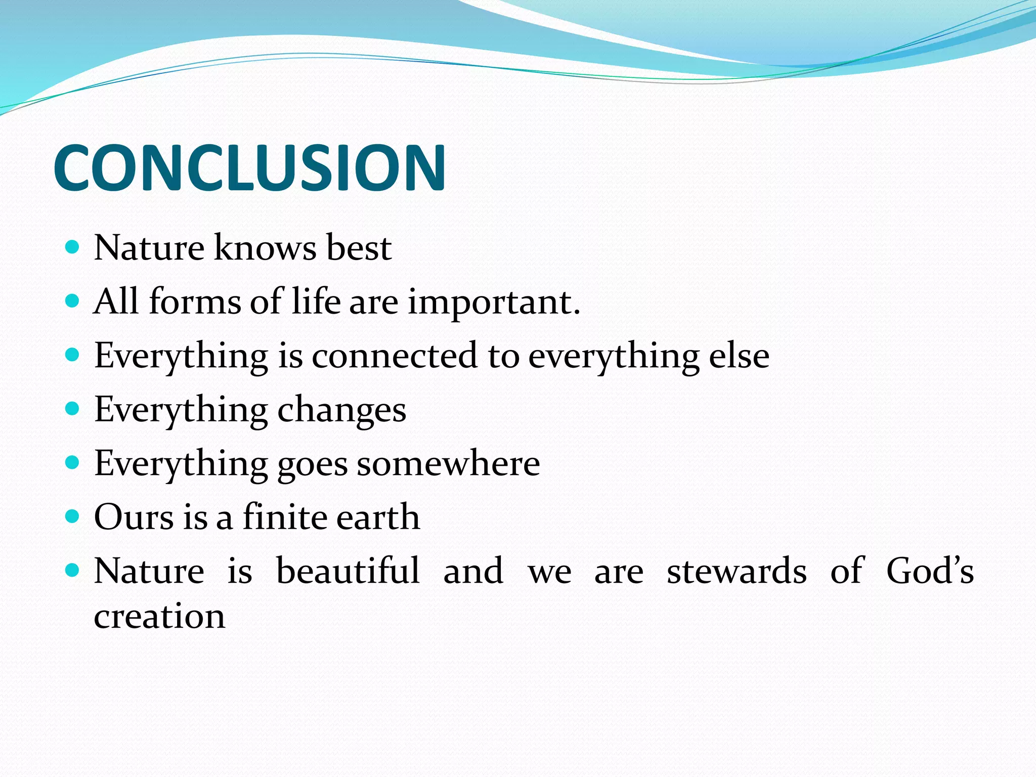 principles of environment | PPTX