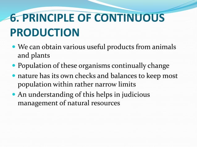 principles of environment | PPTX | Biological Sciences | Science