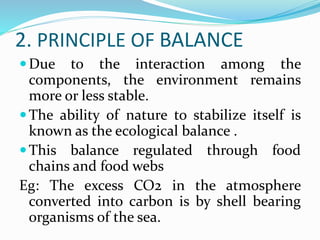 principles of environment | PPTX