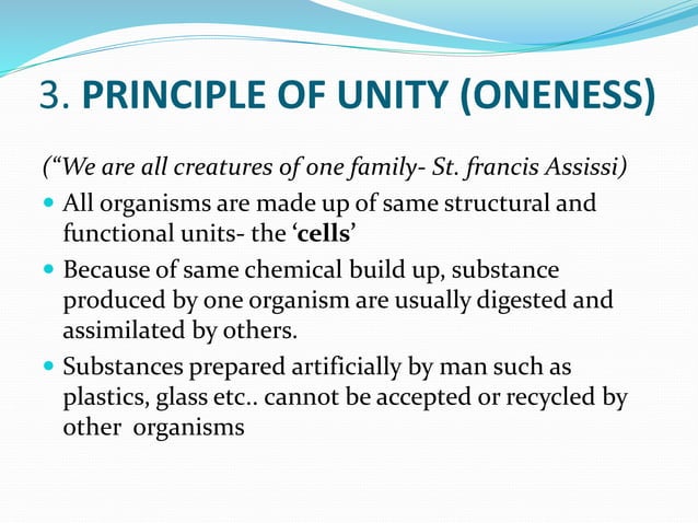 principles of environment | PPTX | Biological Sciences | Science