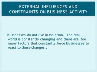 Environmental and Ethical Issues | PPTX