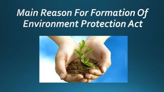 Environment protection | PPTX