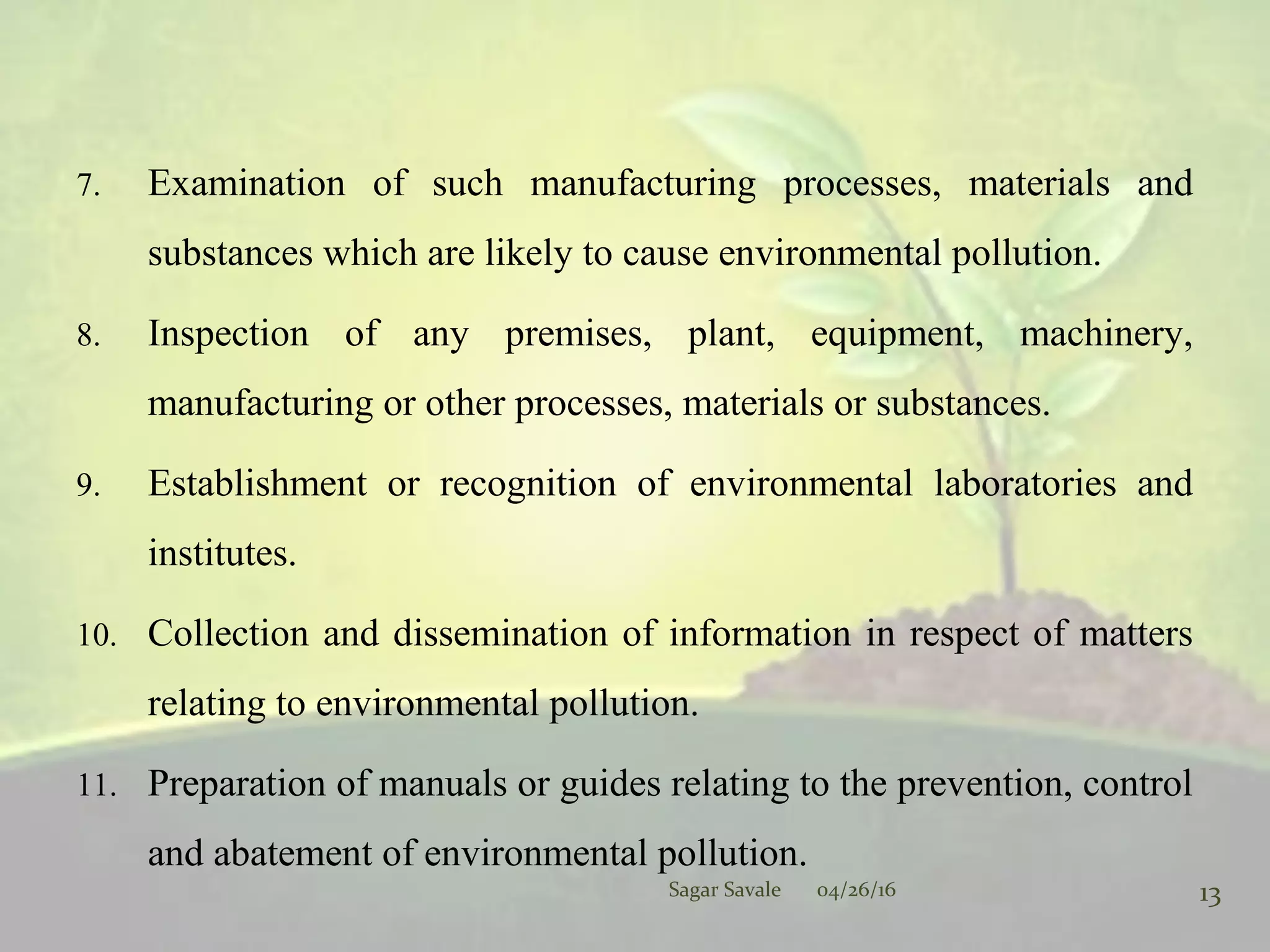 Environment protection act 1986 | PPT