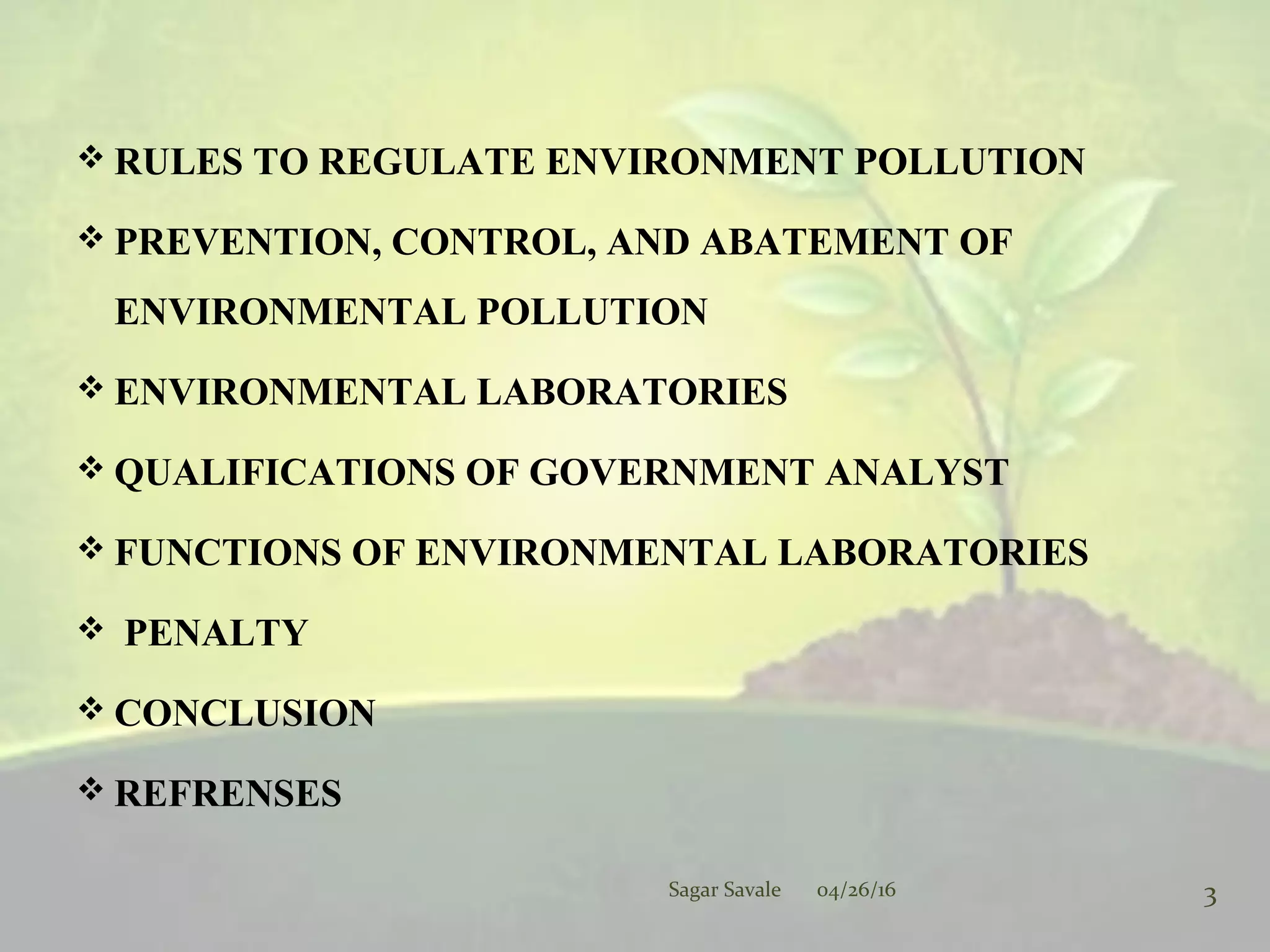 Environment protection act 1986 | PPT