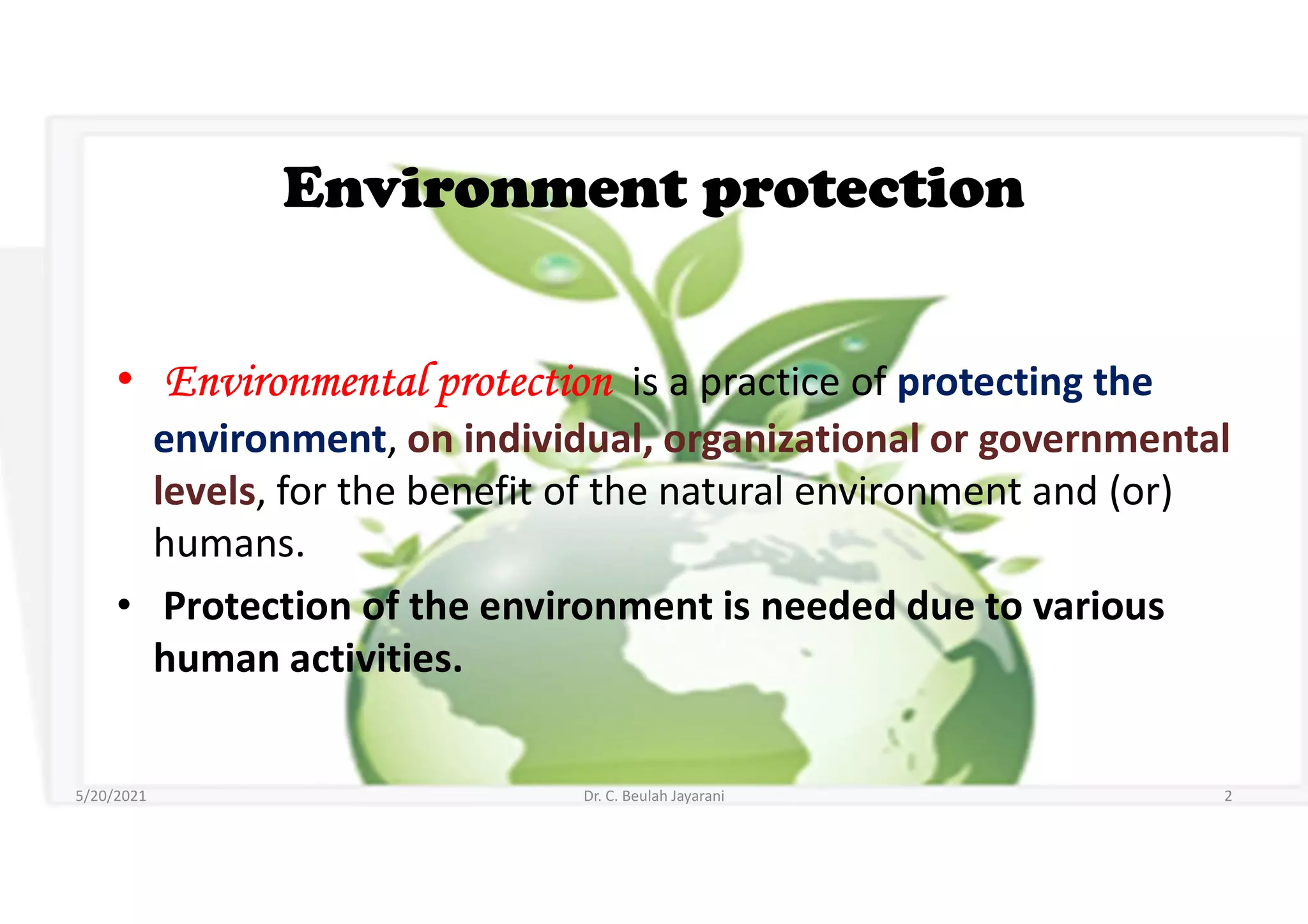 Environment protection act 1986 | PDF