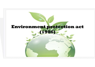 Environment protection act 1986 | PDF