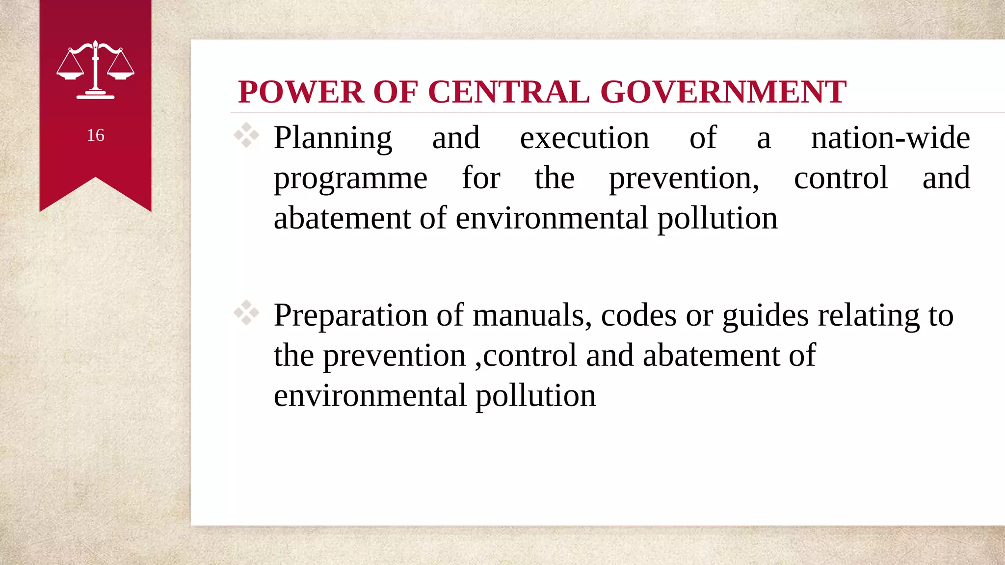 Environment protection act,1986 | PPT