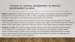 Environment Protection Act 1986. Power point presentation | PPTX