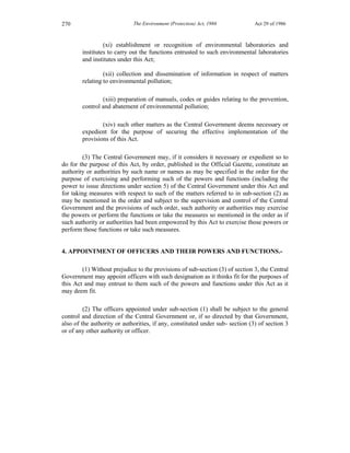 Environment Protection Act 1986 - Environment laws | PDF