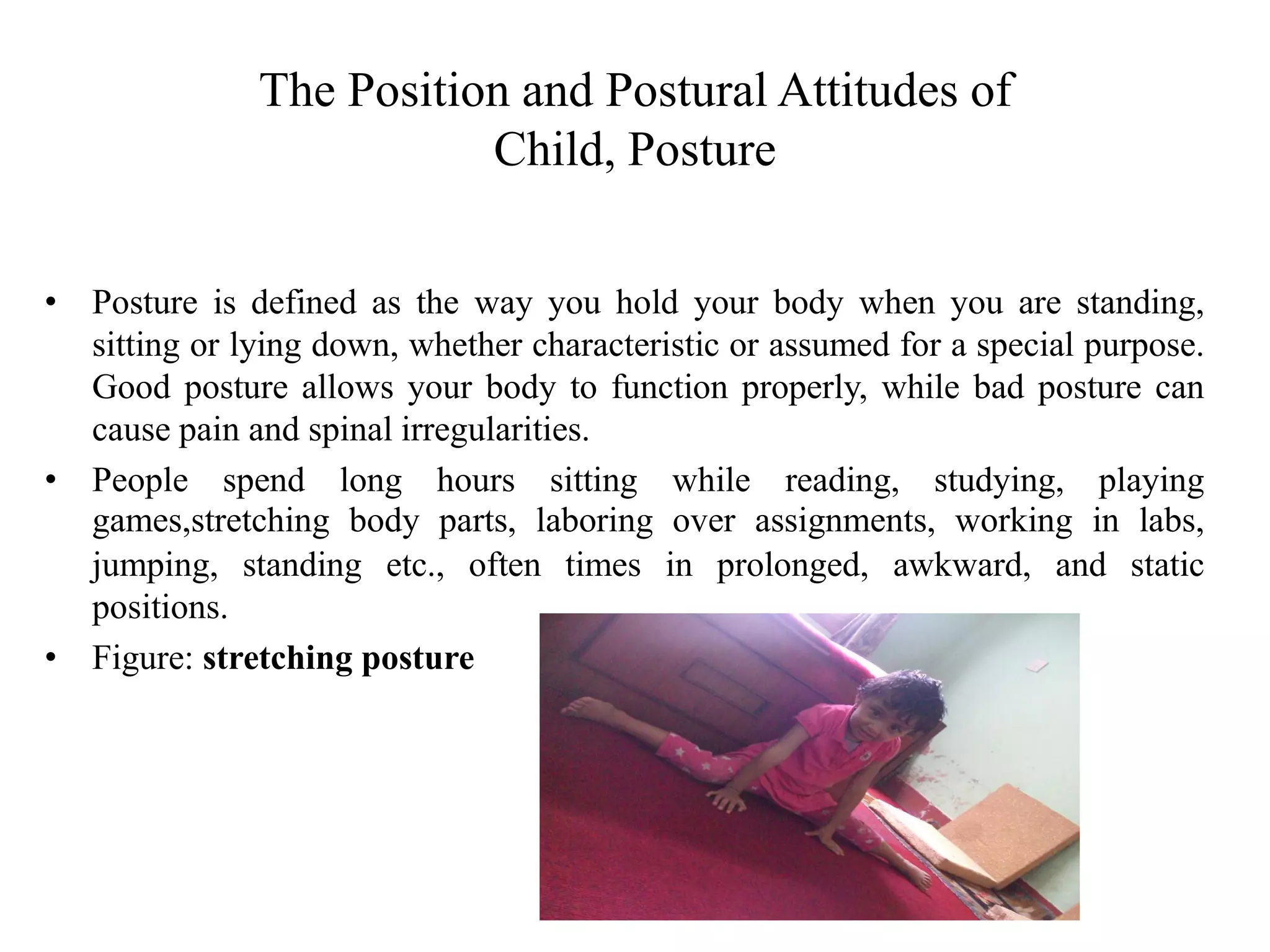 Environment psychology study of body posture | PPT
