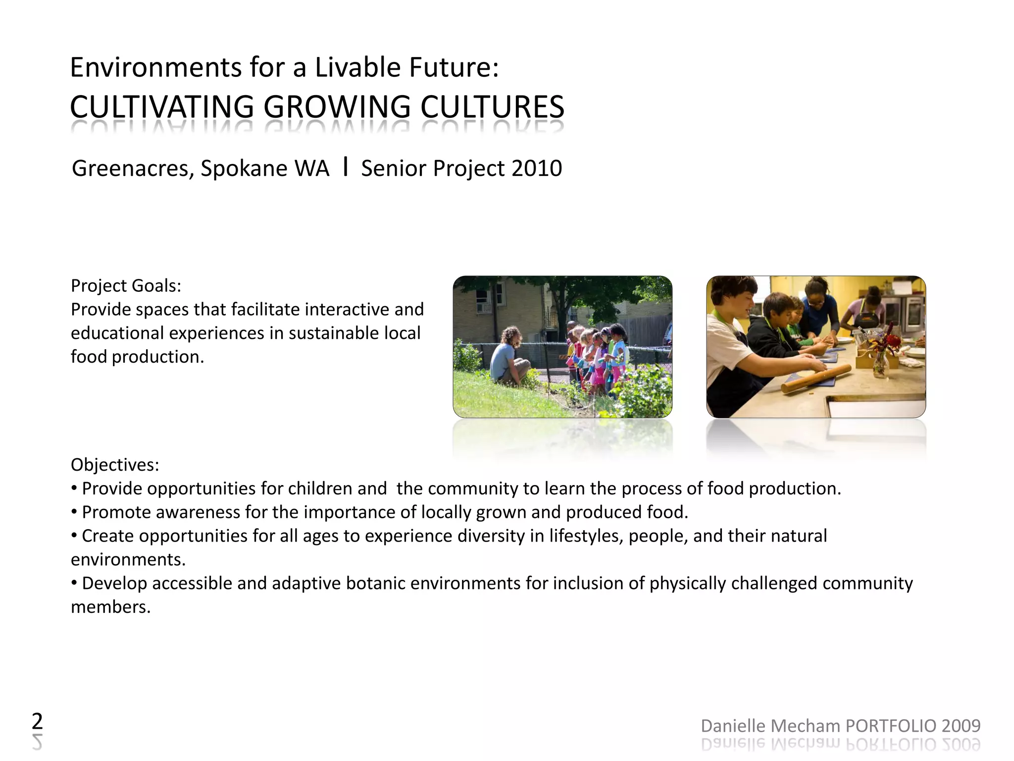 Environments For Livable Future | PPT