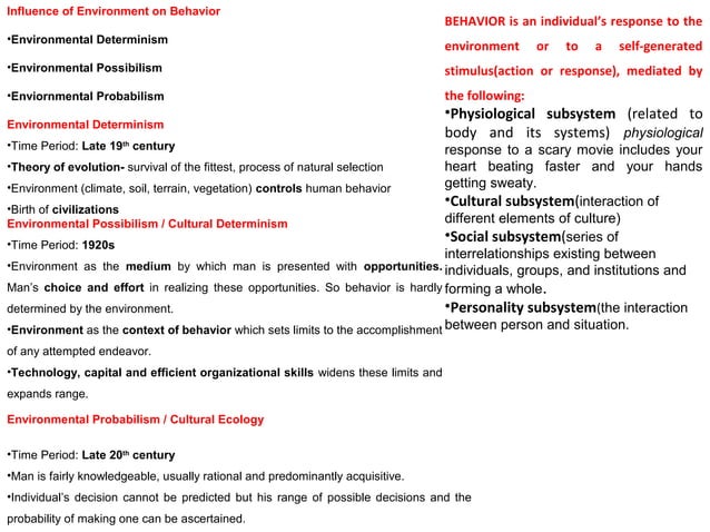 Built Environment, stimulus, cognition | PPT