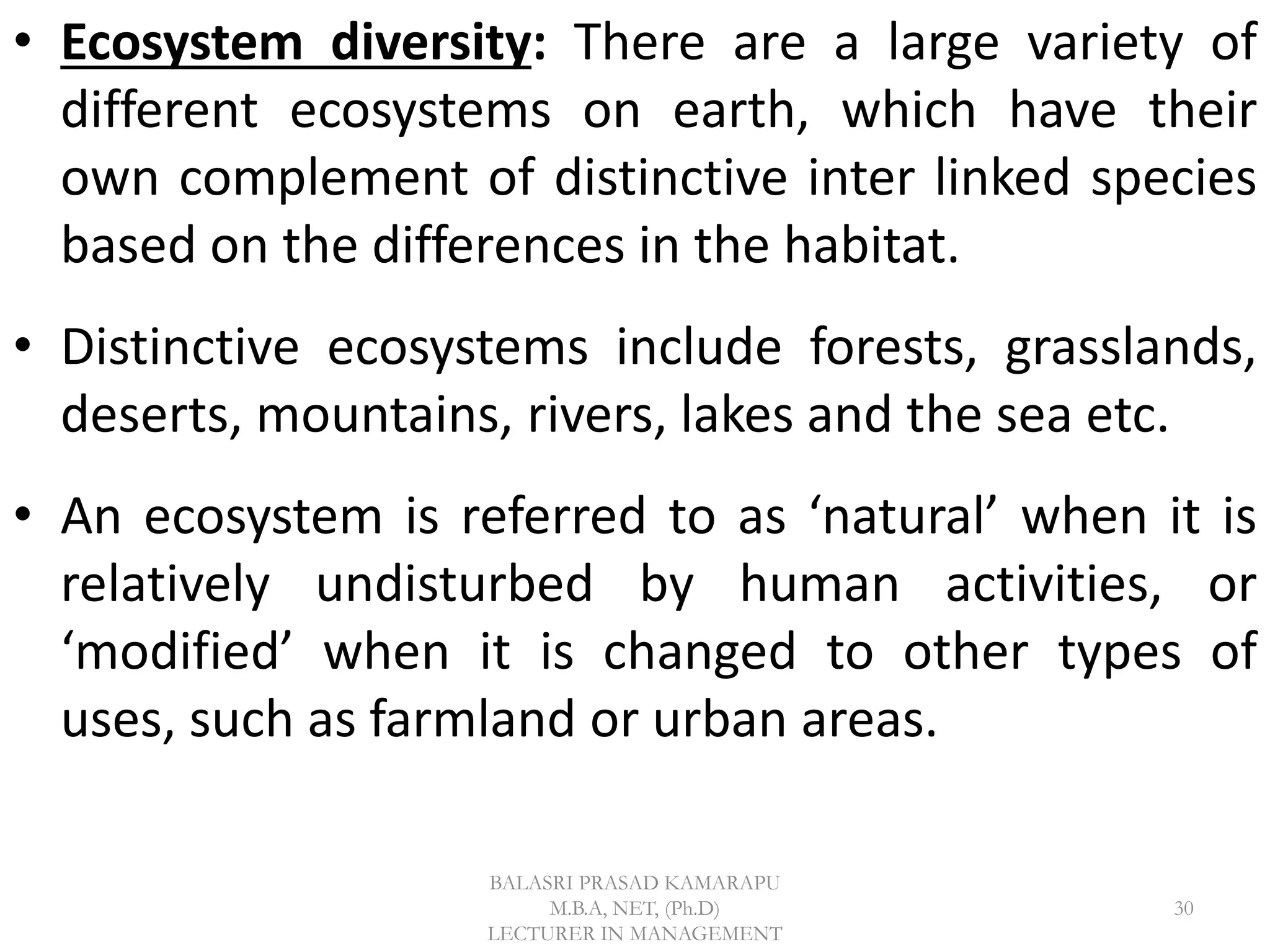 Environment studies Unit-I for B.Com, BBA, BA, B,Sc - I year, B.Tech