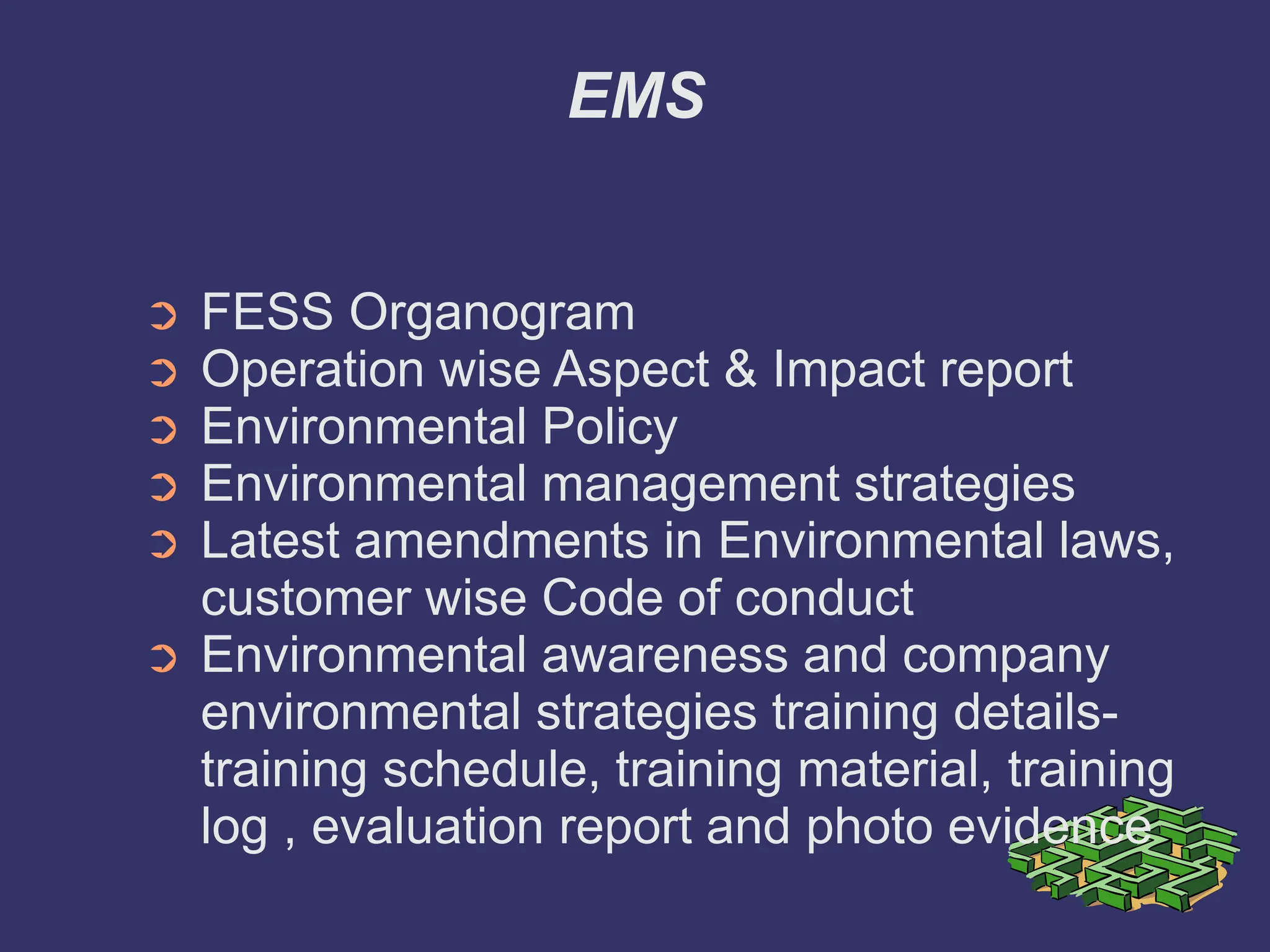 Environment & Sustainability requirement presentation.ppt