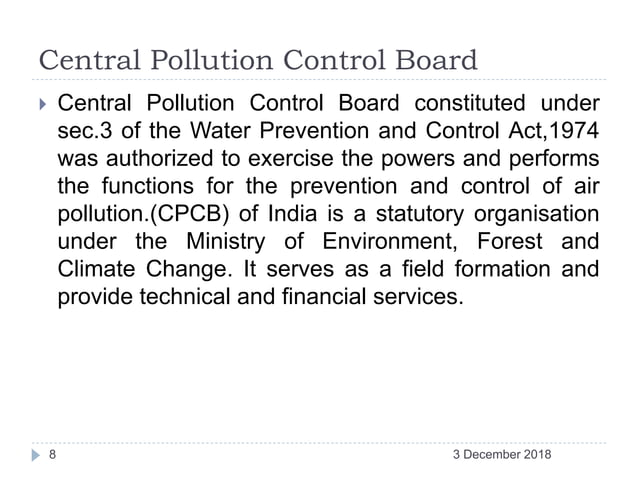 Air Act | PPTX | Environmental Services Industry | Industries