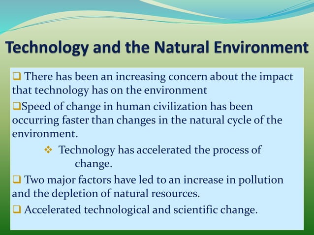 Environmental Technology Definition – UMMLR