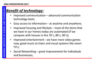 Environment vs technology | PPTX