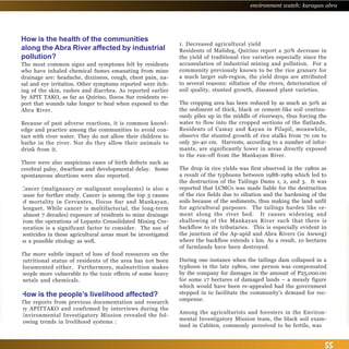 Environment Watch Karayan Abra - Save The Abra River Movement (STARM) | PDF
