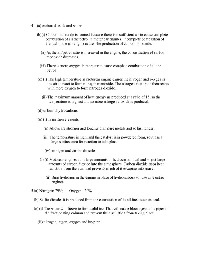 Environment Worksheet | PDF