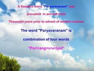 Environnement protection awareness | PDF